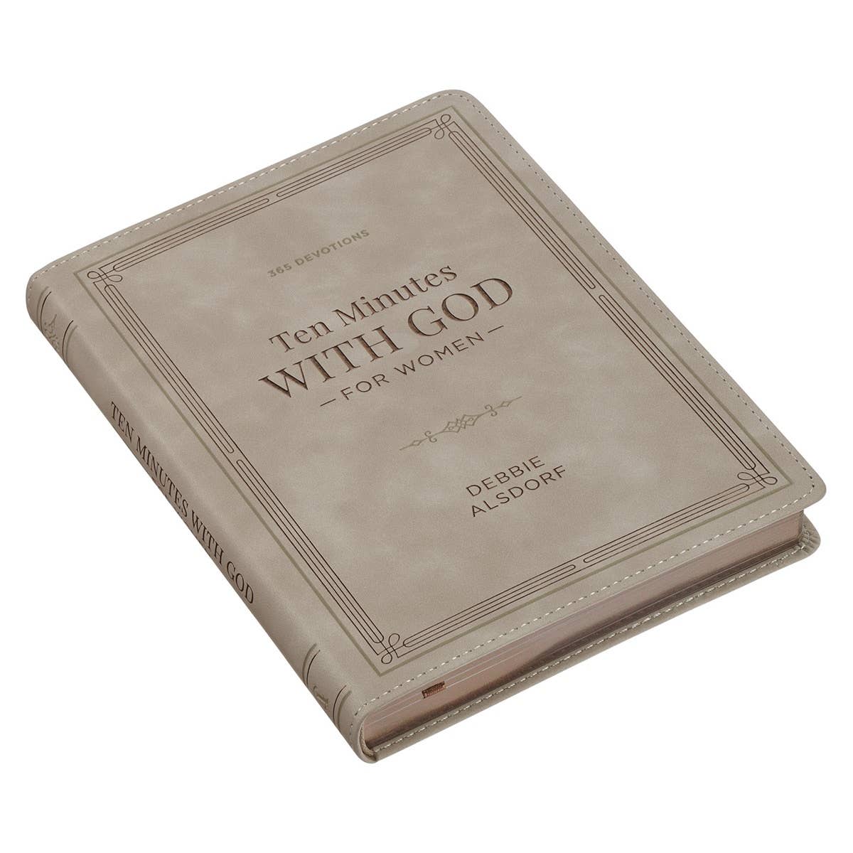 Devotional 10 Minutes with God for Women Faux Leather – Newnan Mercantile