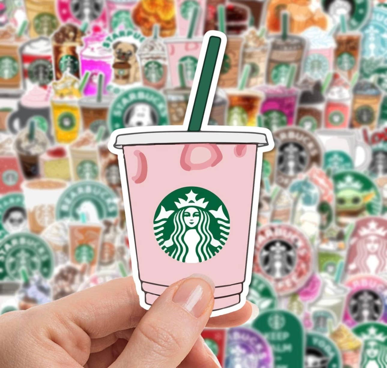 Starbucks vinyl waterproof stickers – Newnan Mercantile