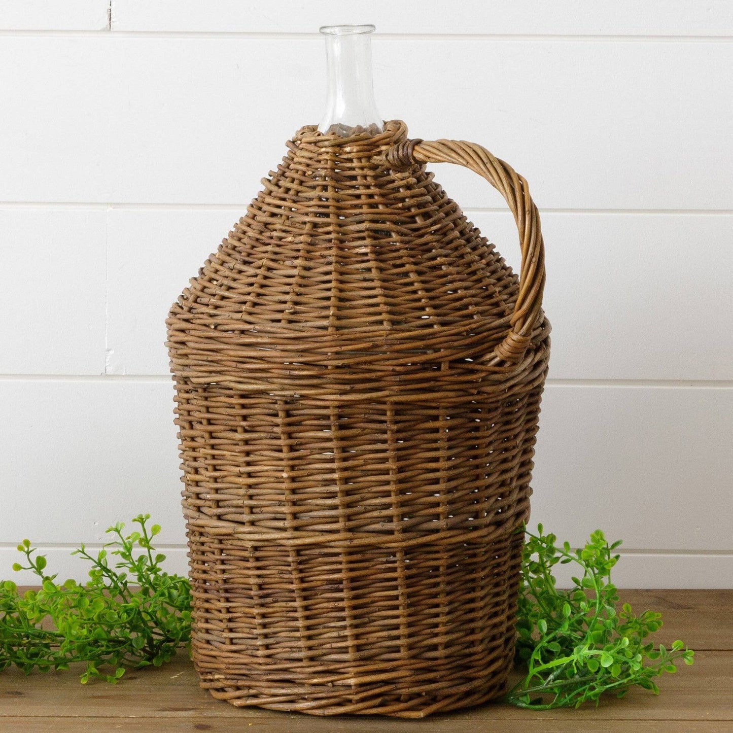 Wicker Demijohn With Handle – Newnan Mercantile