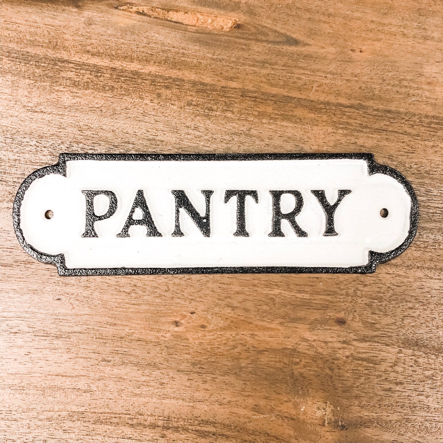 Cast Iron Sign | laundry | pantry | bathroom – Newnan Mercantile